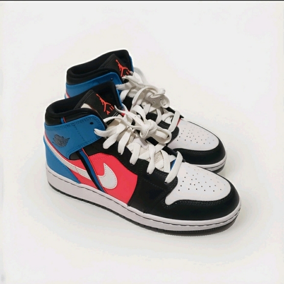 Jordan | Shoes | Nike Air Jordan Mid Tri Color Ribbons Game Time Size ...